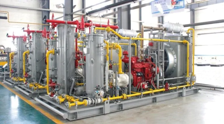 Wellhead Gas Screw Compressor Units KCP82 | Oktene