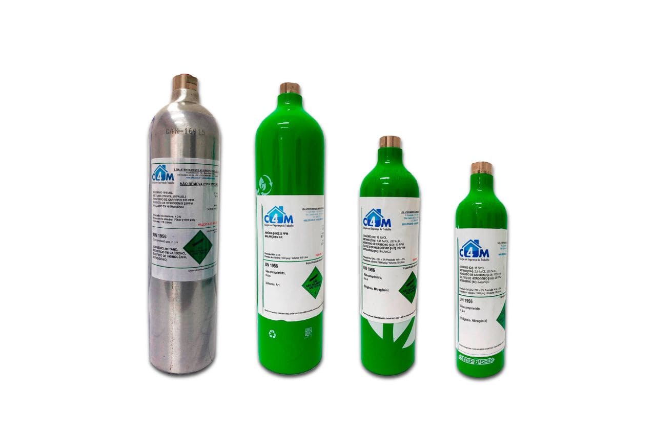 Cilindro de Gás 34, 58, 116 e 118 litros | Oktene